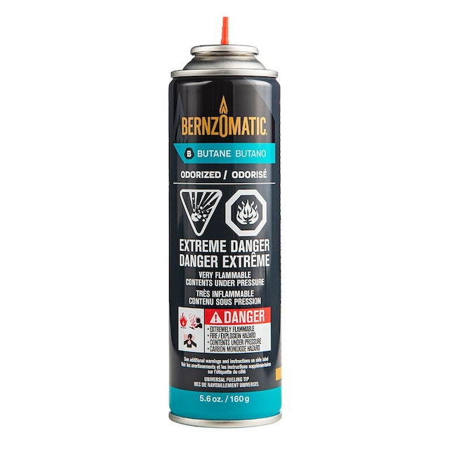 Bernzomatic Butane Fuel Cylinder, 5.6-oz | Canadian Tire