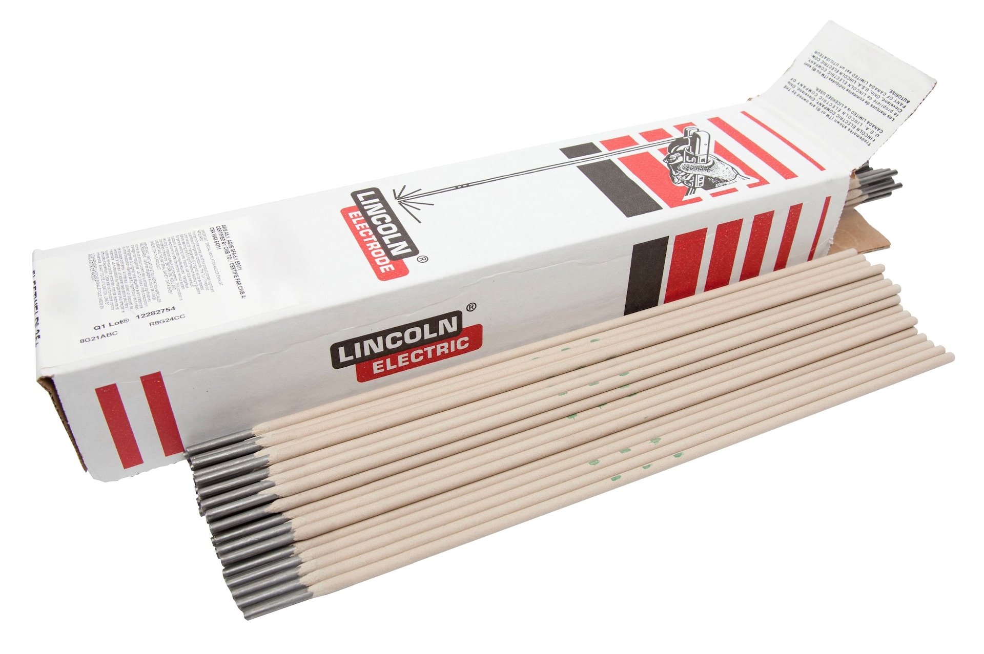 Lincoln Electric Electrode Welding Rod, 5-kg, 5/32-in x 14-in ...