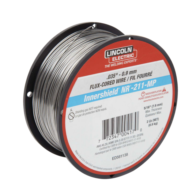 Lincoln Electric Innershield® NR®-211-MP Flux-Cored Welding Wire, 2-lb ...