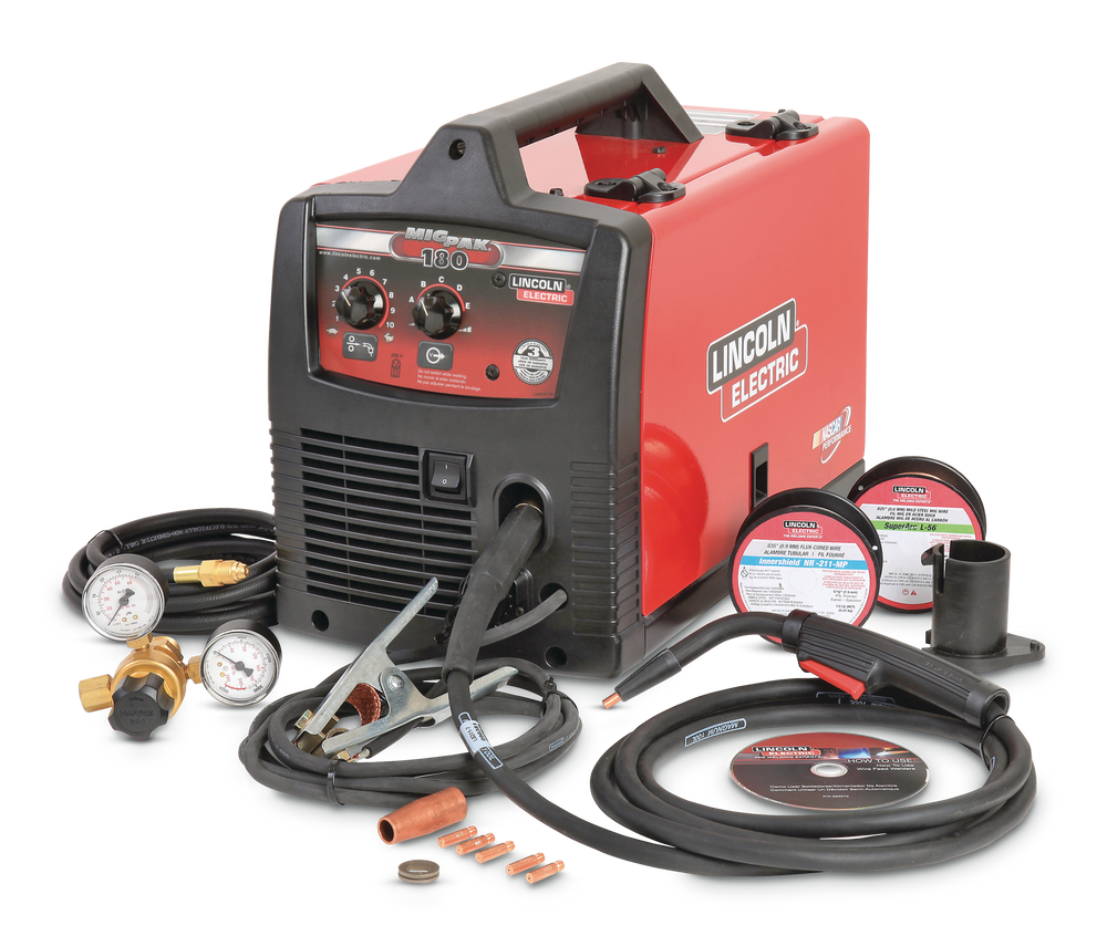 Lincoln Electric Mig-Pak 180 230V Welder & Accessory Kit | Canadian Tire