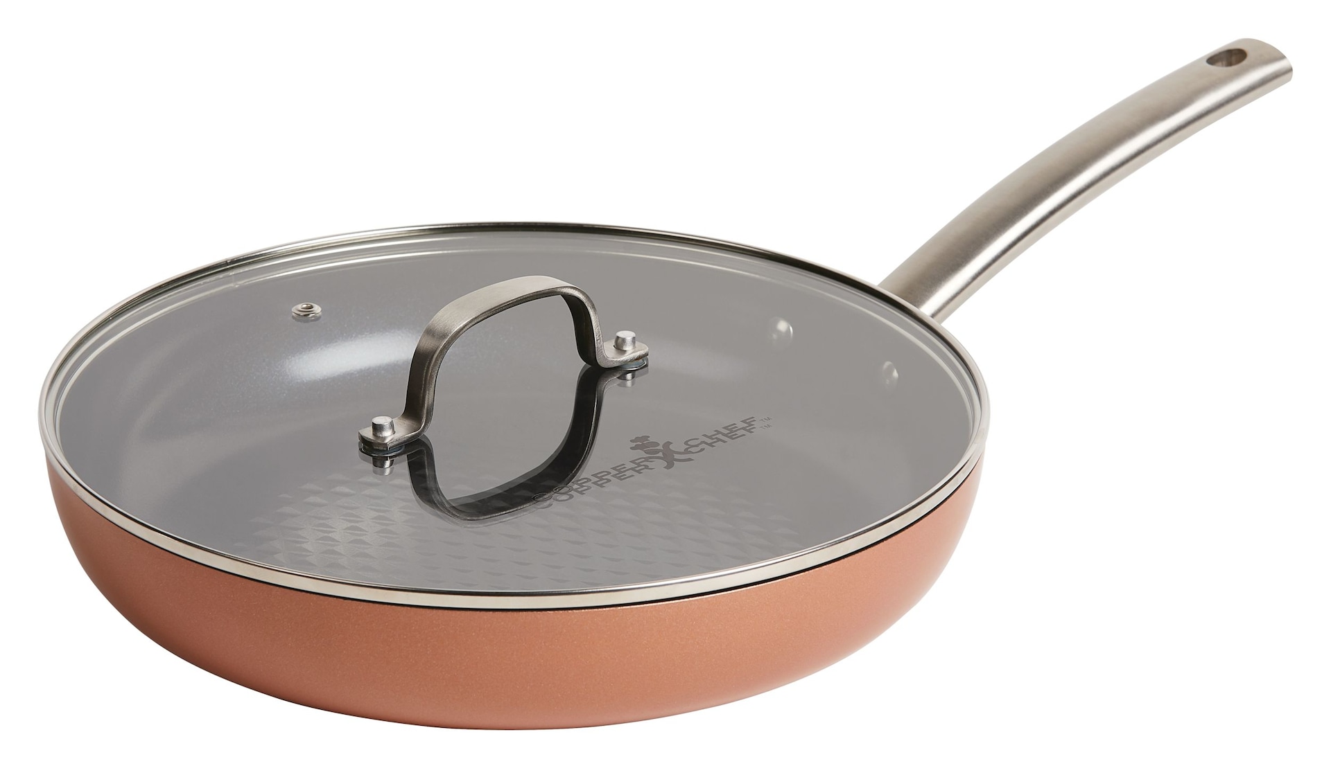 As Seen On TV Cooper Chef Black Diamond Round Pan with Lid 12 in Canadian Tire