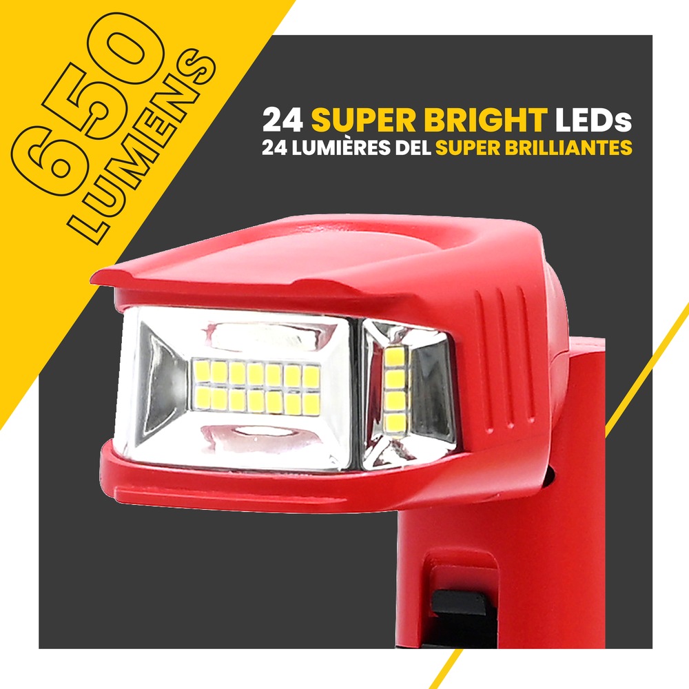 Bell & Howell Wide Beam Flashlight, Red | Canadian Tire