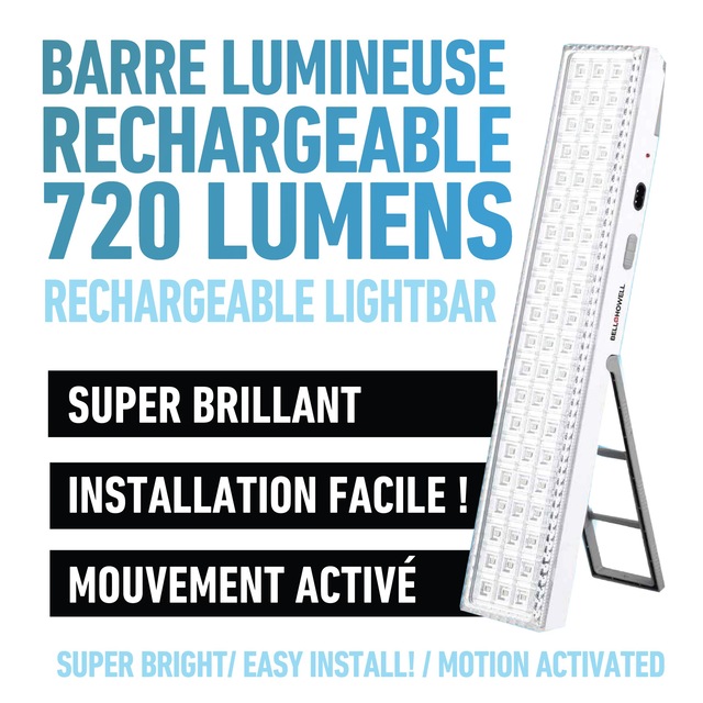 Bell & Howell Light Bar, White | Canadian Tire