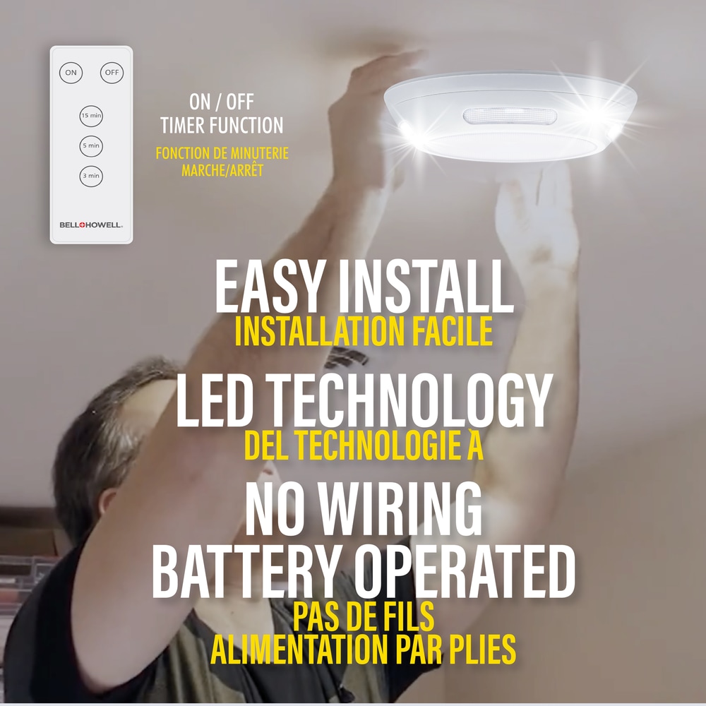 As Seen On TV Bell & Howell Bionic Compact Ceiling Light | Canadian Tire