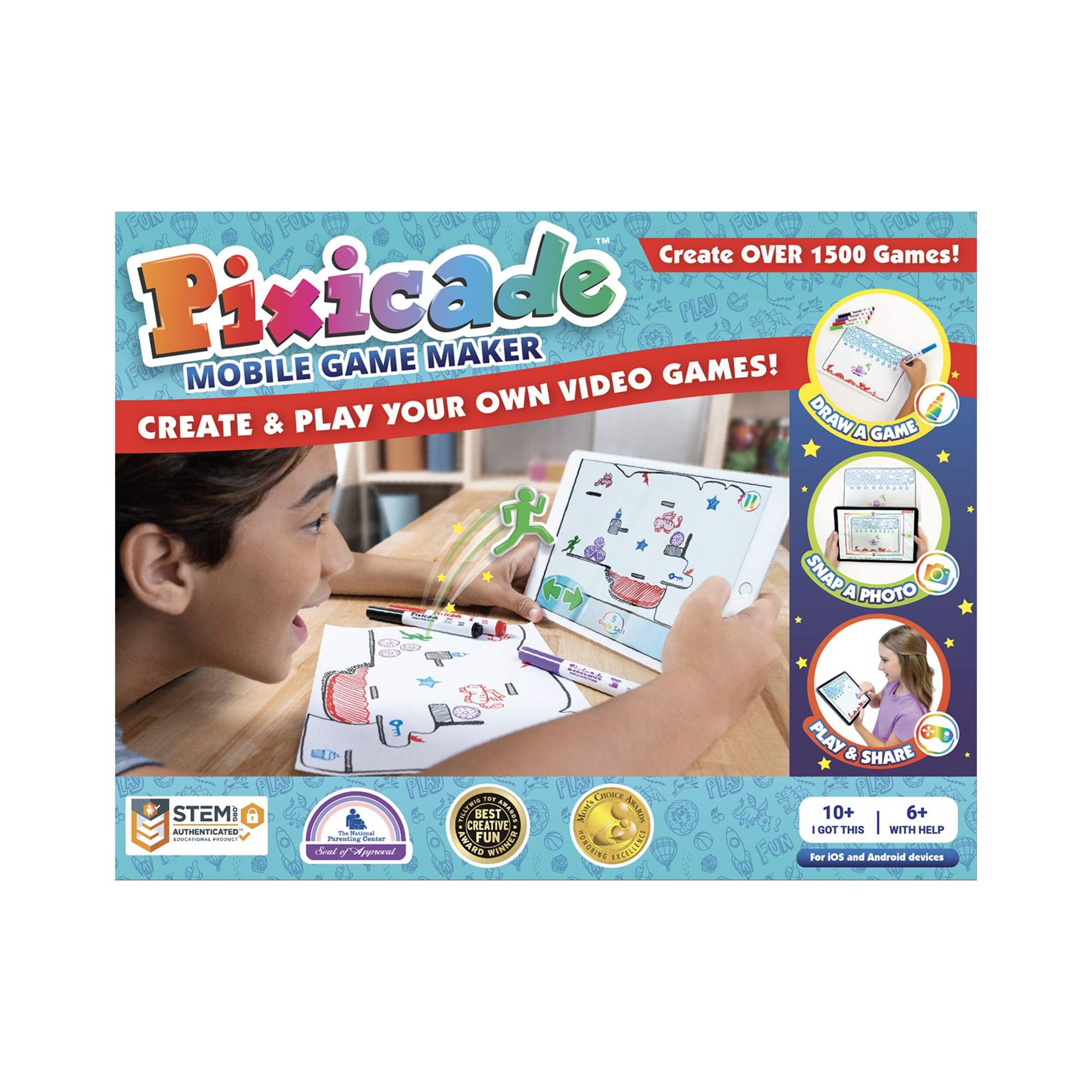Pixicade Bilingual Mobile Game Maker, Ages 6+ | Canadian Tire