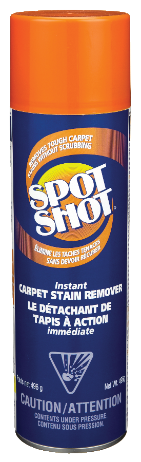Spot Shot Instant Carpet Stain Remover Aerosol Spray, 496-g | Canadian Tire
