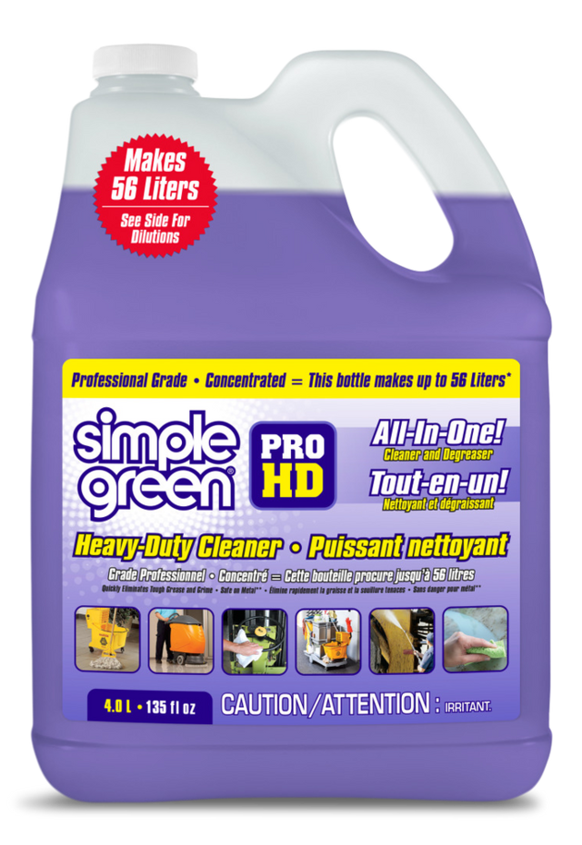 Simple Green Pro HD Heavy-Duty All-in-one Cleaner, 4-L | Canadian Tire