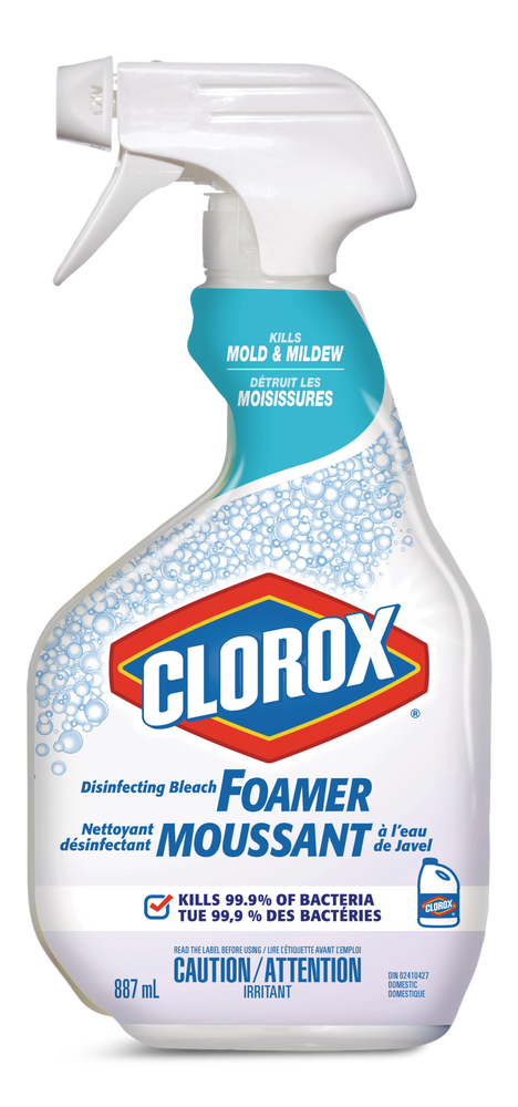Clorox Disinfecting Bathroom Bleach Foamer Spray 887 Ml Canadian Tire