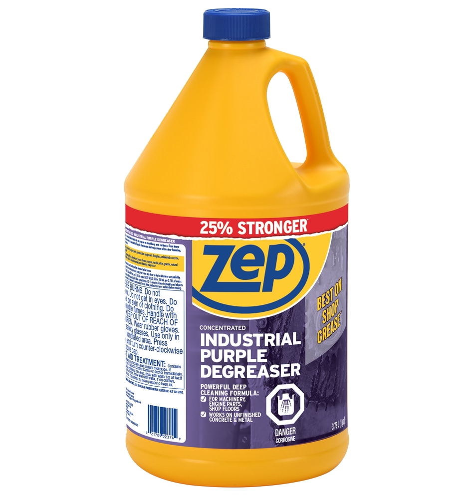 Zep Industrial Purple Concentrated Cleaner & Degreaser, 3.7-L ...