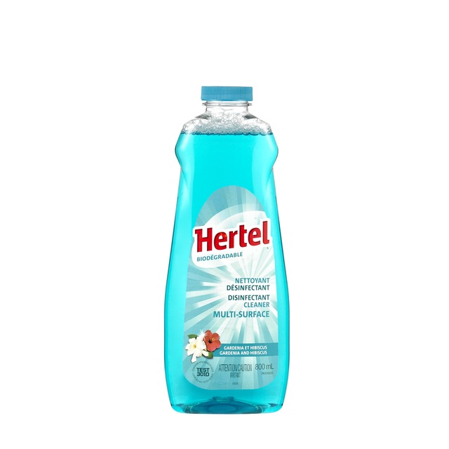 Hertel Multi-Surface Disinfectant Cleaner, Gardenia & Hibiscus, 800-mL ...