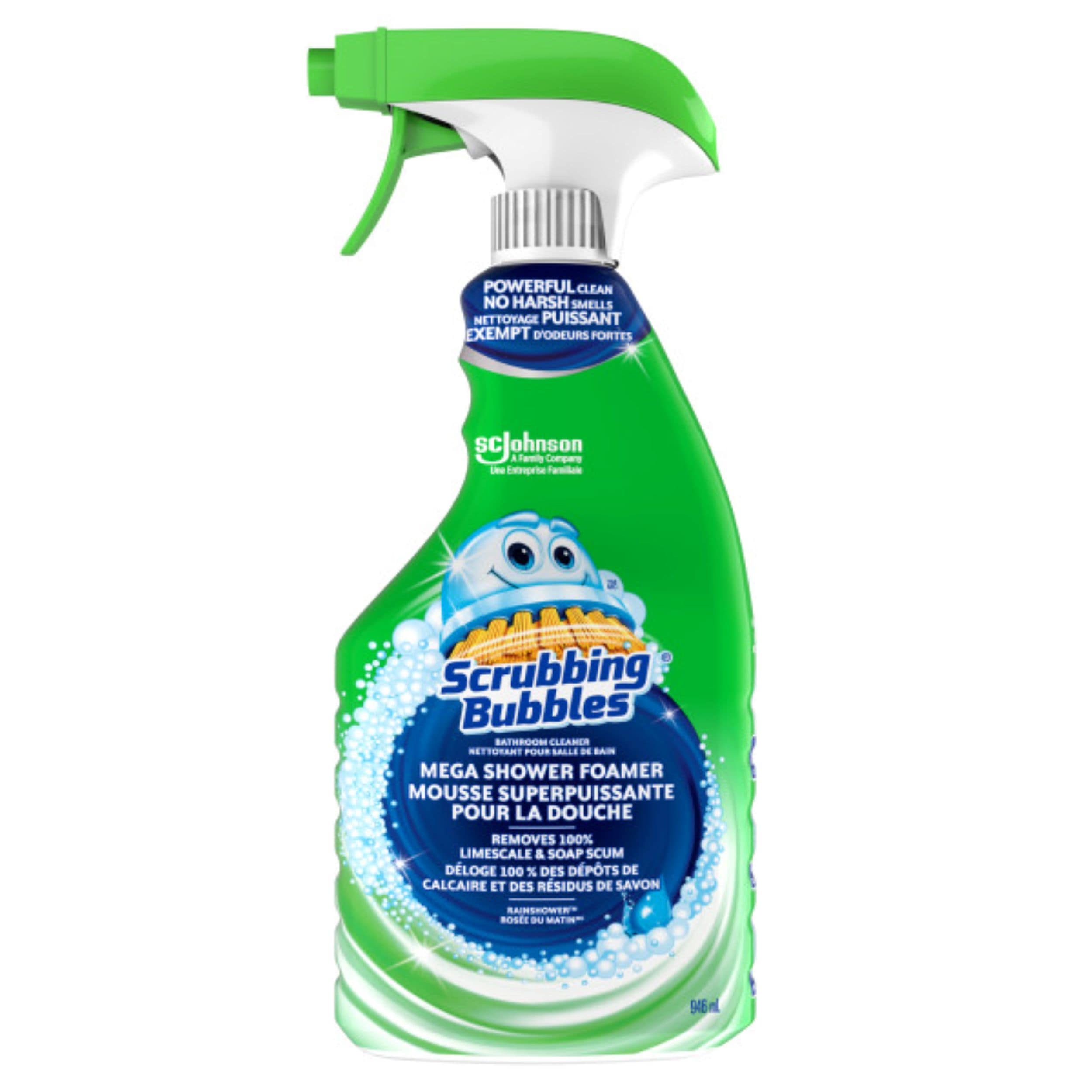 Scrubbing Bubbles Mega Shower Foamer Bathroom Cleaner Spray, 946-ml ...