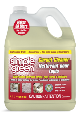 Simple Green Professional Grade Concentrated Carpet Cleaner, 3.78-L ...