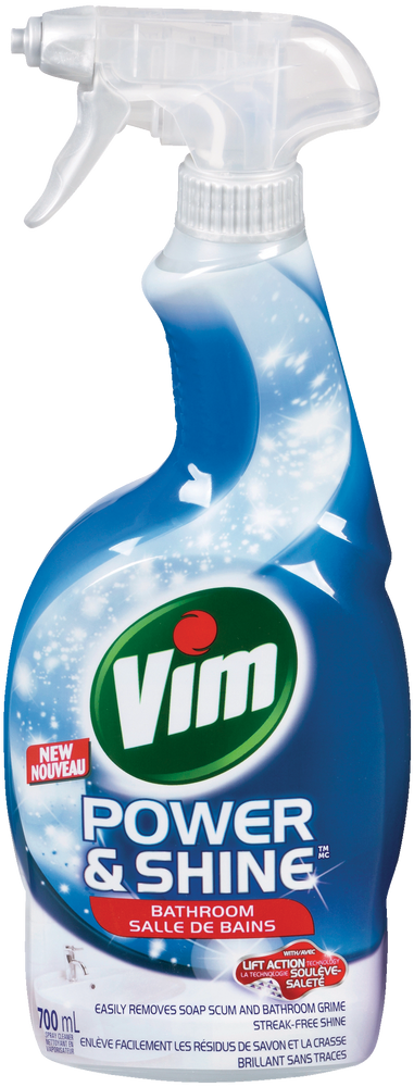 Vim Power & Shine Bathroom Cleaner Spray, 700-mL | Canadian Tire