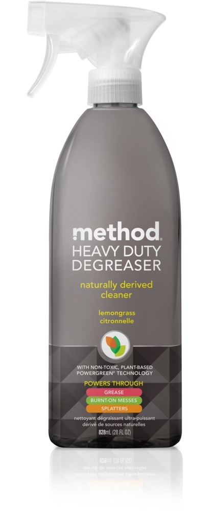 method Heavy-Duty Kitchen Cleaner & Degreaser, Lemongrass Scent, 828-mL ...