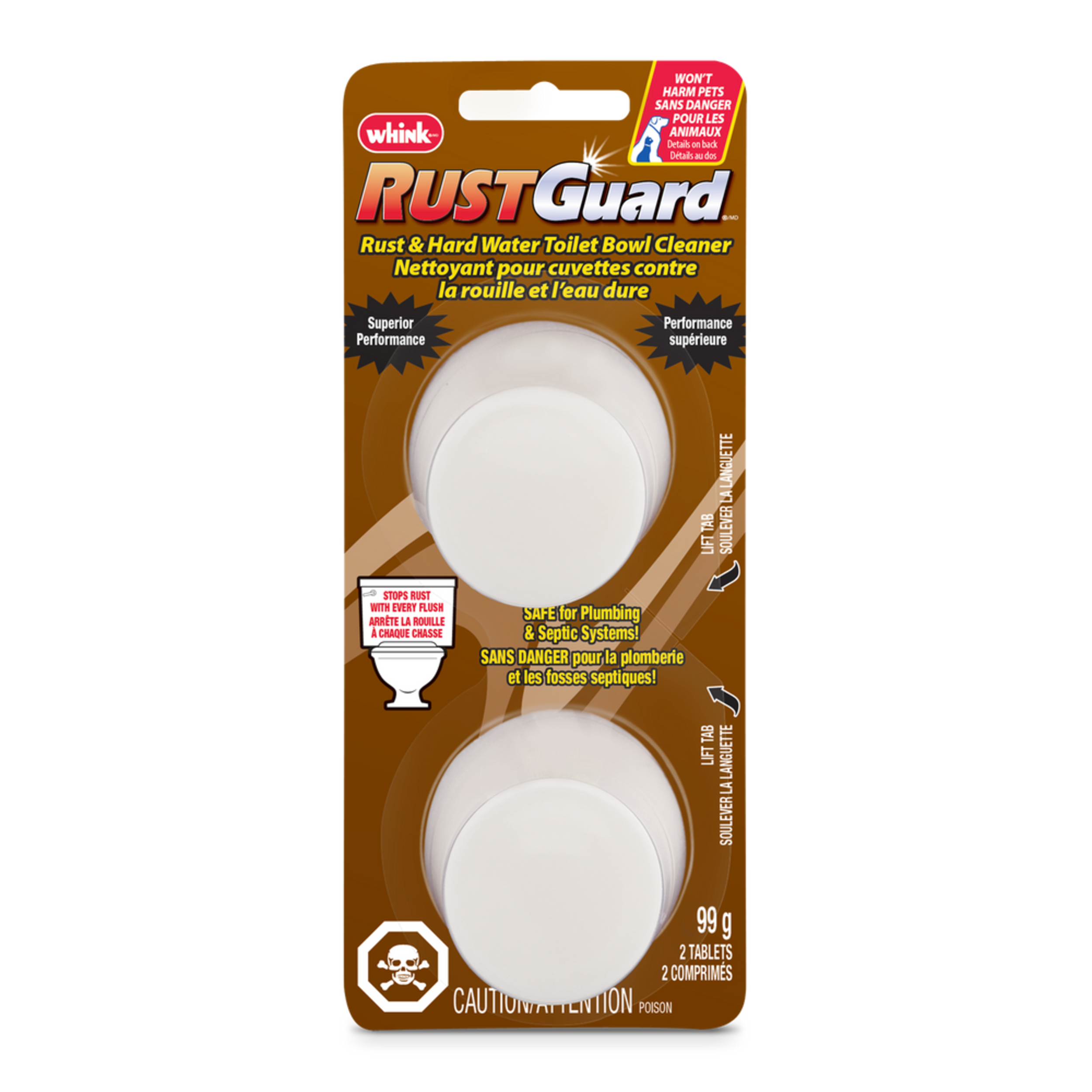 Whink Rust Guard Rust & Hard Water Toilet Bowl Cleaner, 99-g | Canadian ...