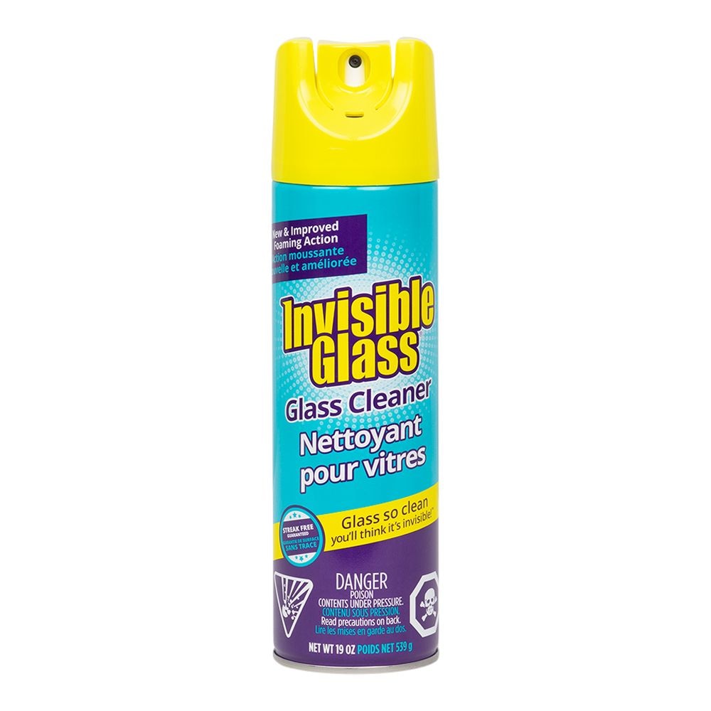 Invisible Glass Aerosol Foaming Glass Cleaner Spray, 539-g | Canadian Tire