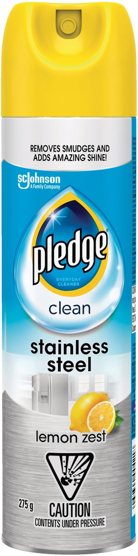 Pledge Stainless Steel Cleaner Spray, Lemon Scent, 275-g | Canadian Tire