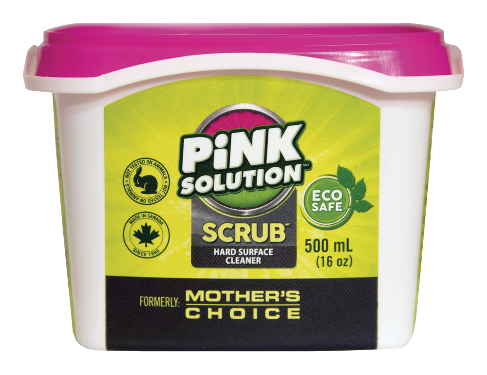 Pink Solution SCRUB Non-Toxic Hard Surface Cleaner, 500-g | Canadian Tire