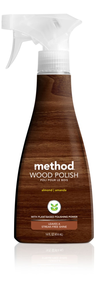 method Wood Polish, Biodegradeable, Almond Scent, 414-mL | Canadian Tire
