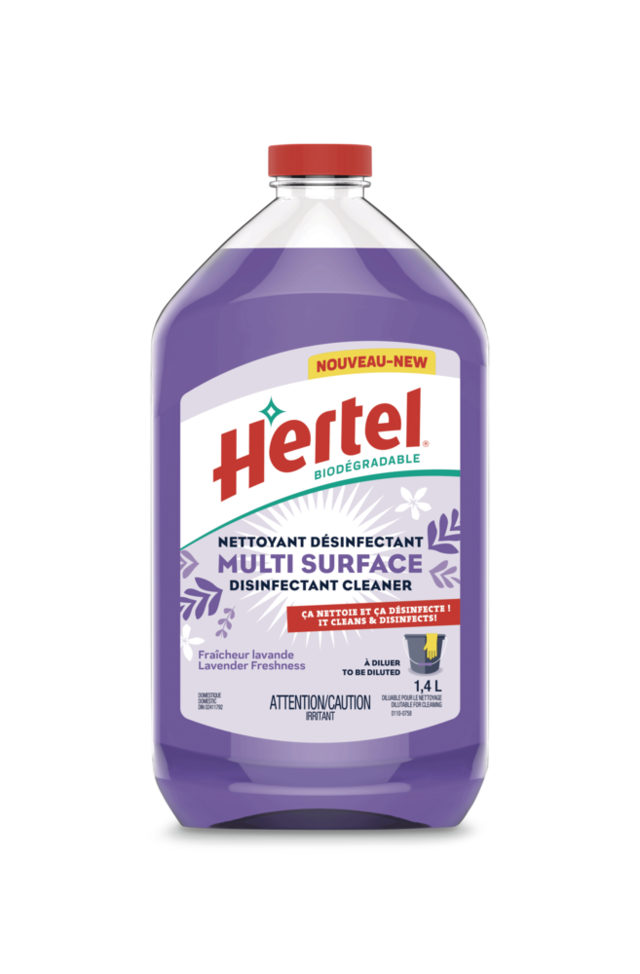 Hertel Multi-Surface Disinfecting Cleaner, 1.4-L | Canadian Tire