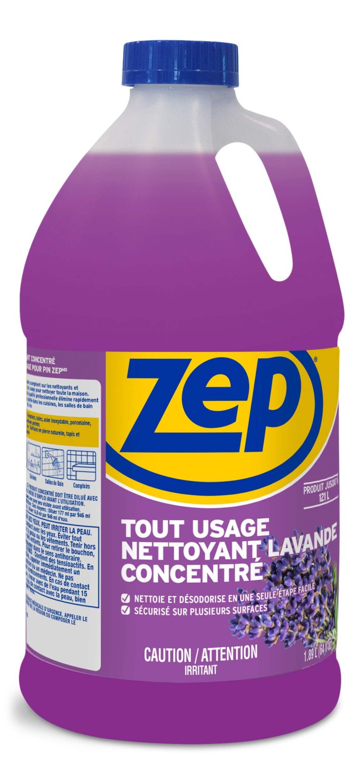 Nettoyant tout usage concentré Zep, 1,89 L | Canadian Tire