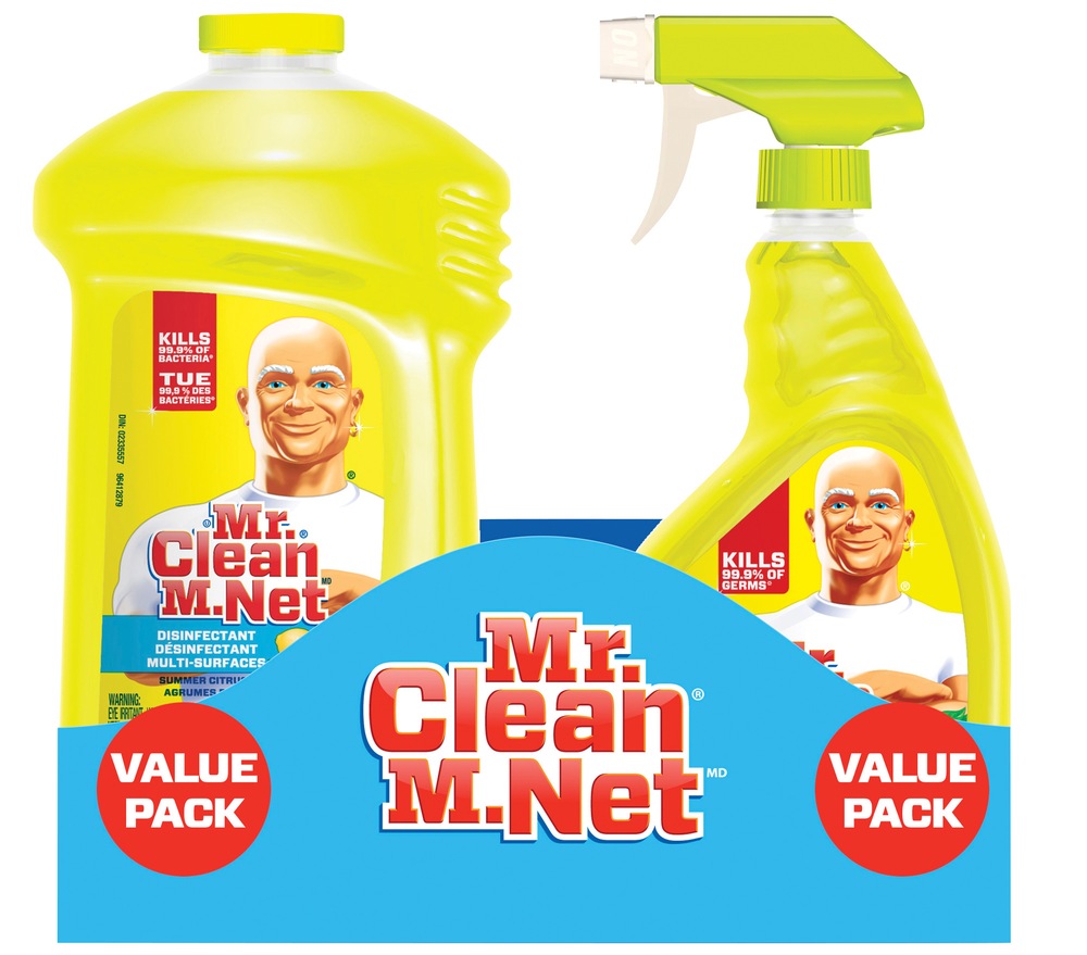 Mr. Clean Value Pack Disinfectant Spray and Refill | Canadian Tire