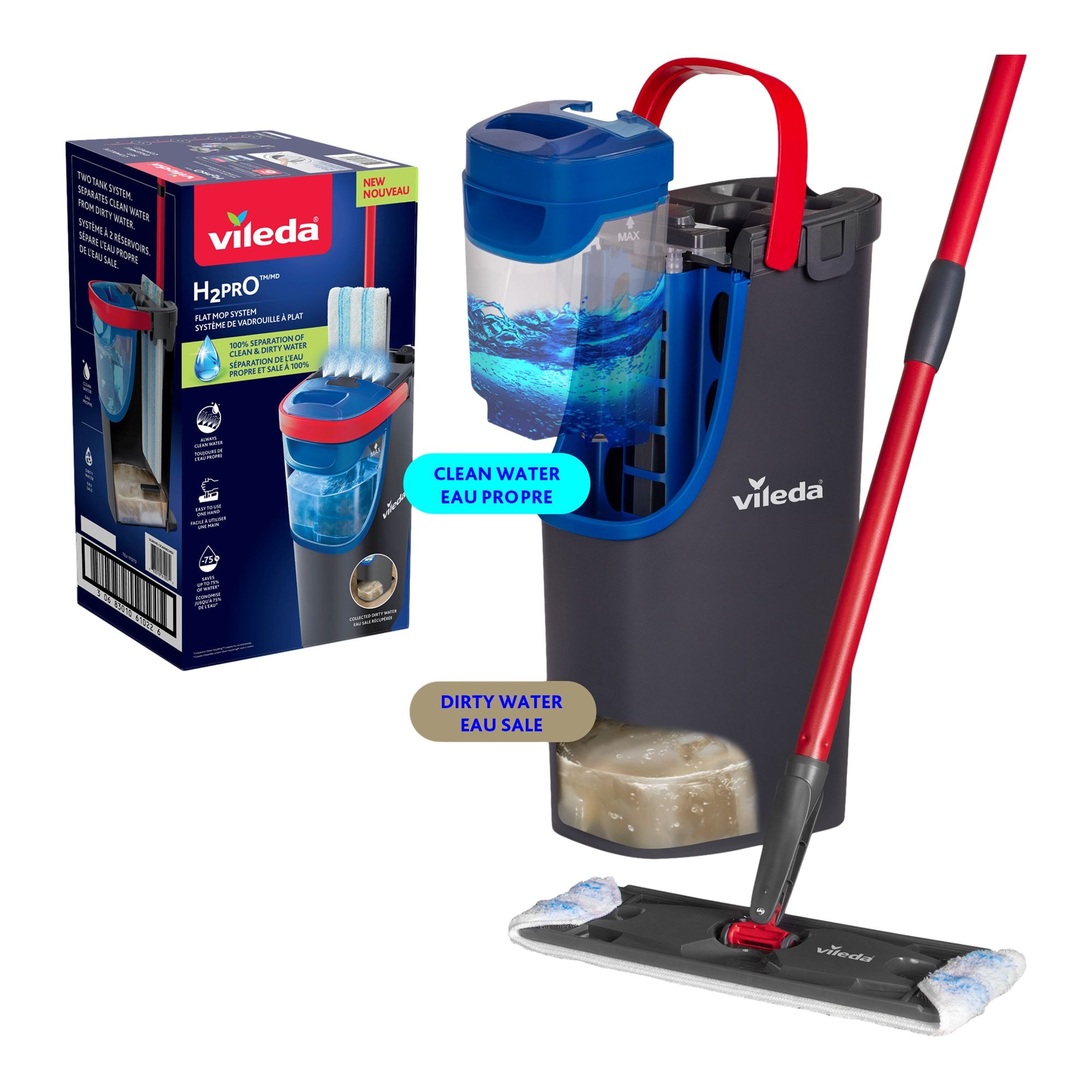 H2prO Flat Mop System | Canadian Tire