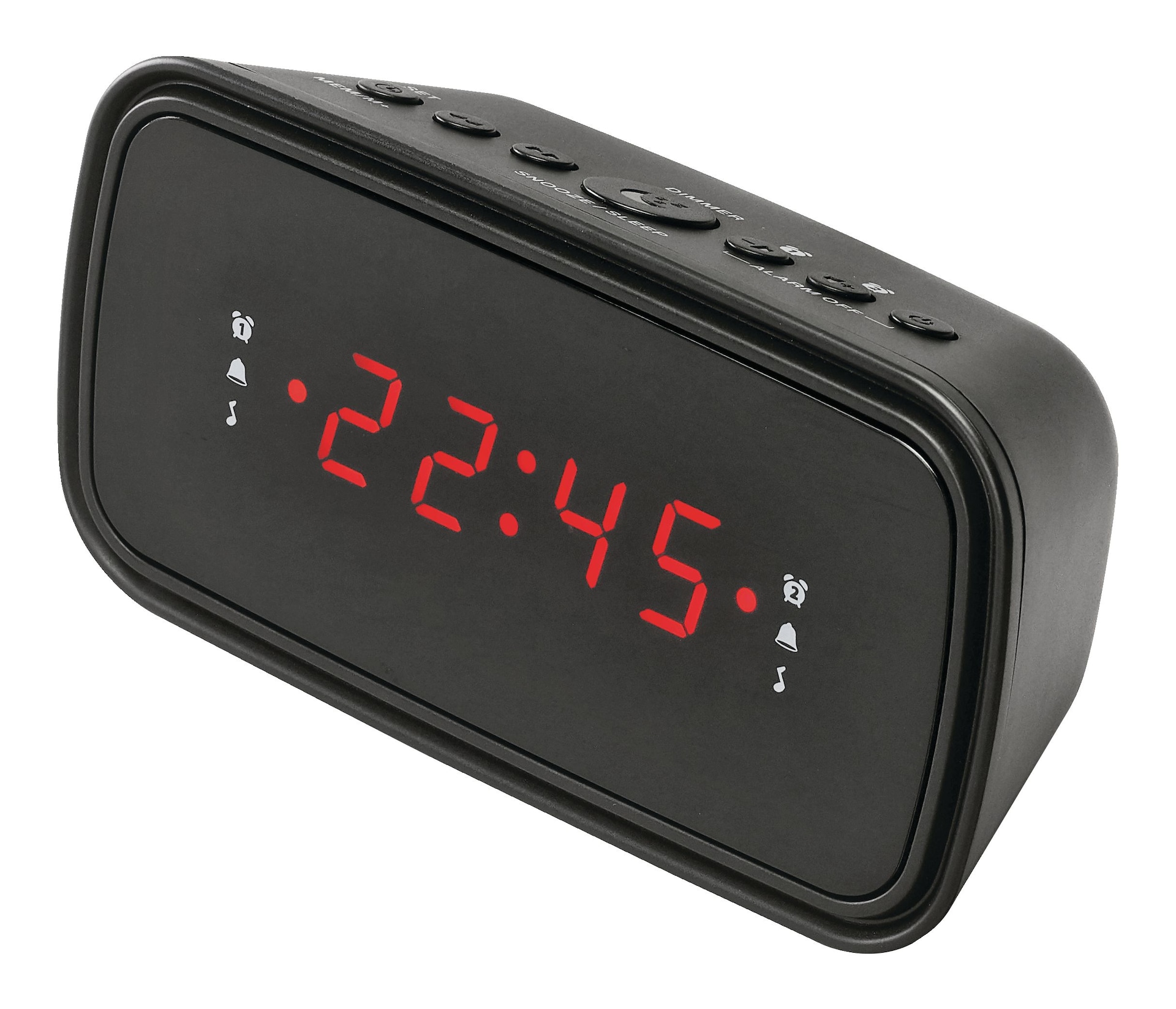 SkyTime Dual Alarm Digital AM/FM Clock Radio, Black | Canadian Tire
