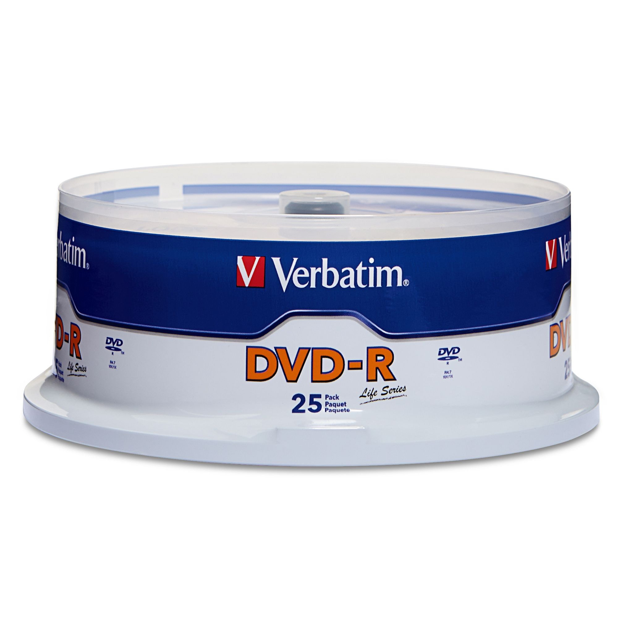VerbatimDVD-R Spindle Discs, 25-pk | Canadian Tire