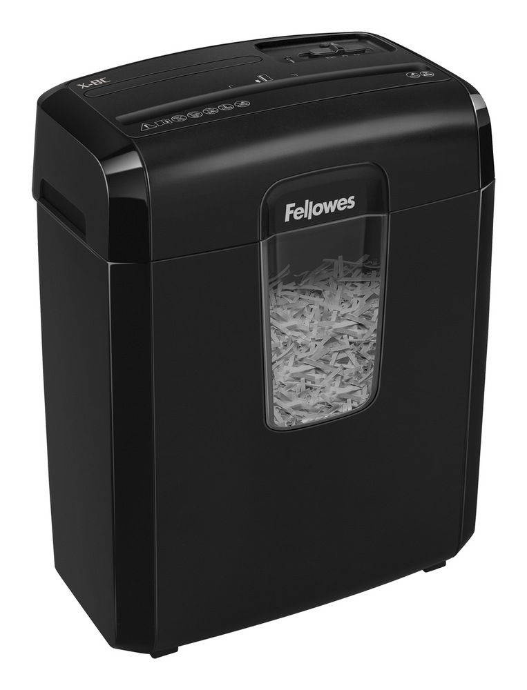 Déchiqueteuse coupe croisée 8 feuilles Fellowes, noir | Canadian Tire