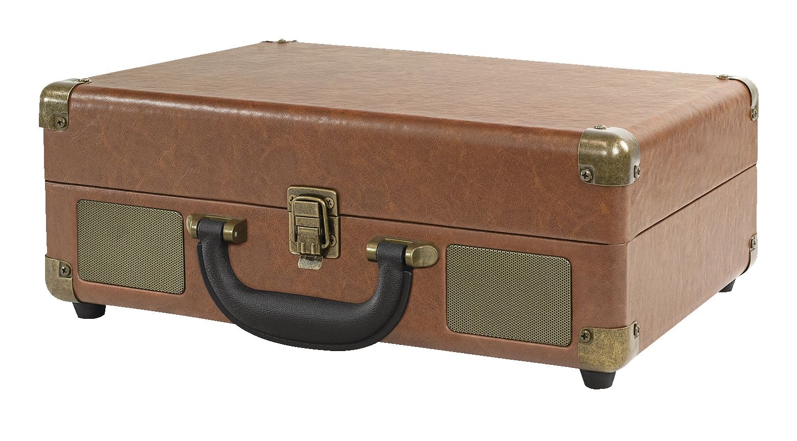 Victrola Portable 3-Speed Suitcase Turntable/Vinyl Record Player w ...