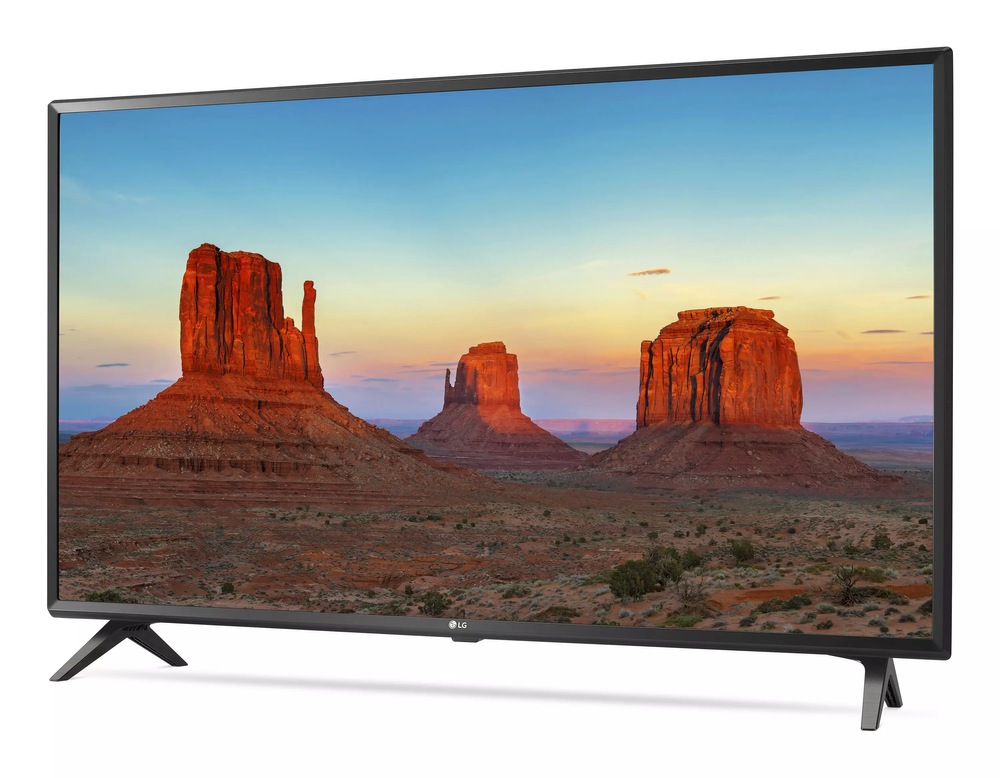 LG 43-in 43UK6300BUB 4K Ultra HD LED Smart TV w/ webOS 4.0, Bluetooth ...