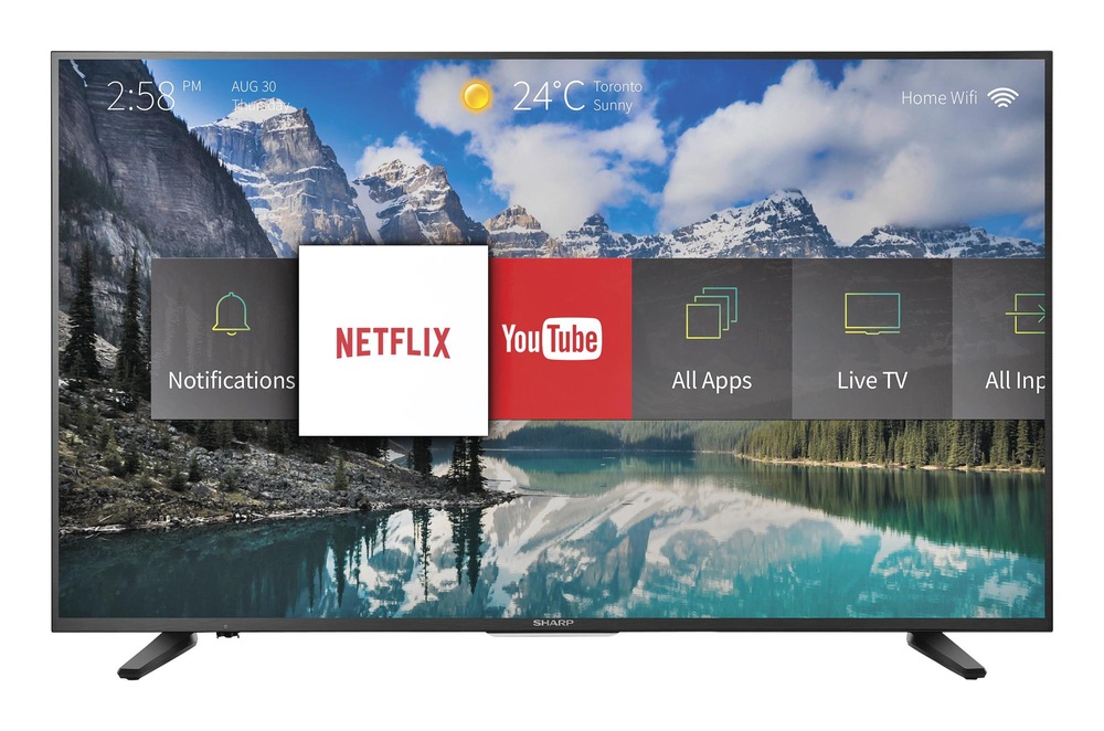 Sharp 4K Ultra HD Smart TV, 43-in | Canadian Tire