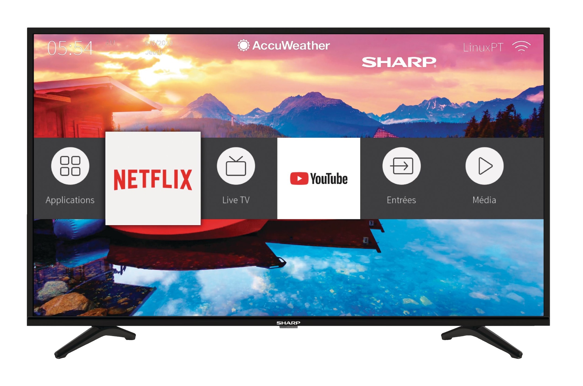Sharp Smart LED TV with Vidaa U Smart OS, 40-in | Canadian Tire