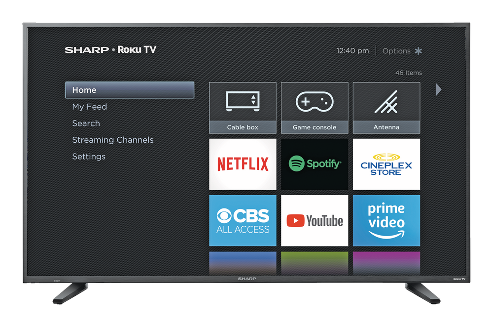 Sharp 4K Roku Smart TV, 58-in | Canadian Tire