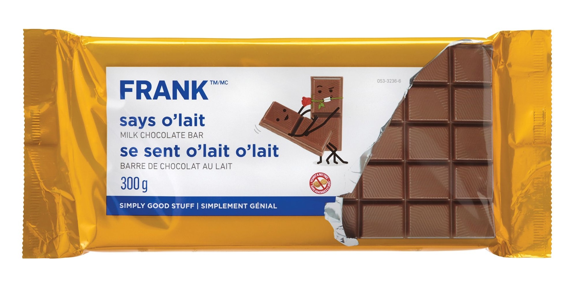 FRANK Milk Chocolate Bar, 300-g | Canadian Tire