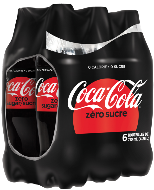 Coca-Cola Coke Zero Sugar, 710-mL, 6-pk | Canadian Tire