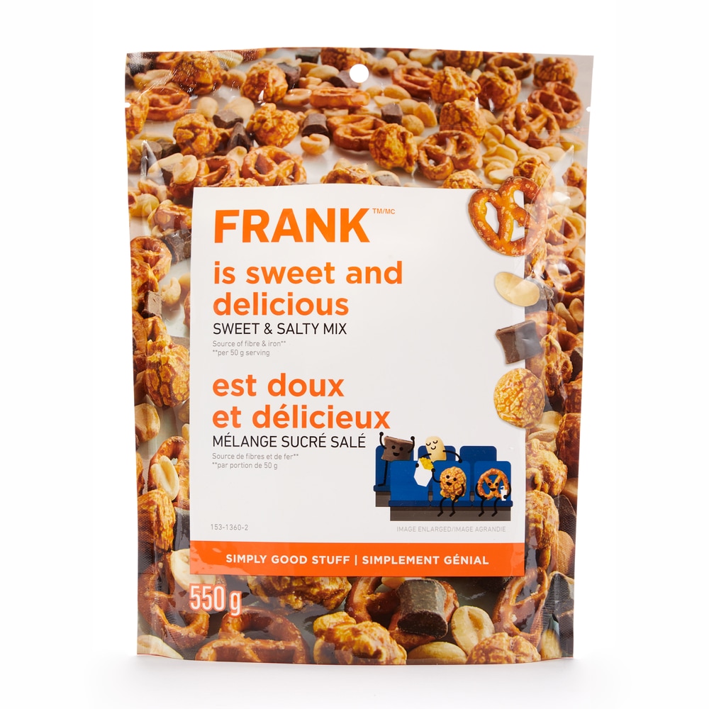 FRANK Sweet & Salty Snack Mix, 550-g | Canadian Tire