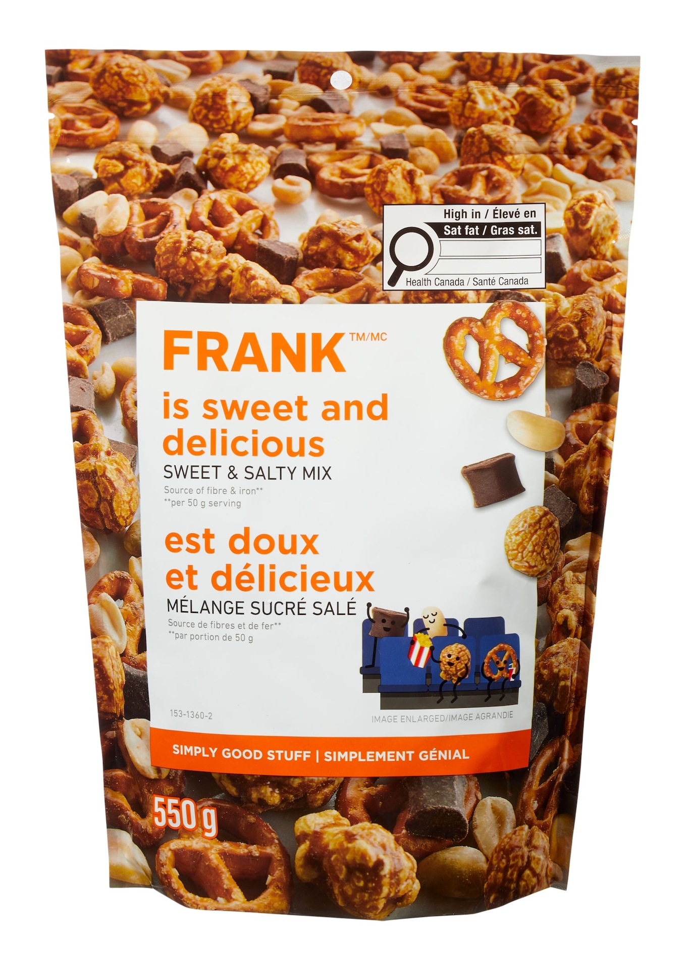 FRANK Sweet & Salty Snack Mix, 550-g | Canadian Tire
