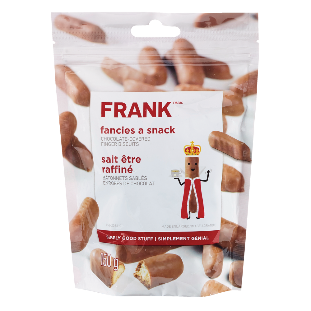 FRANK Chocolate Covered Finger Biscuits, 150-g | Canadian Tire