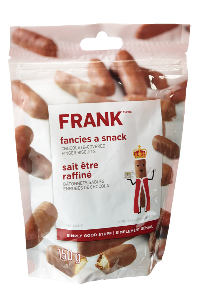 FRANK Chocolate Covered Finger Biscuits, 150-g | Canadian Tire