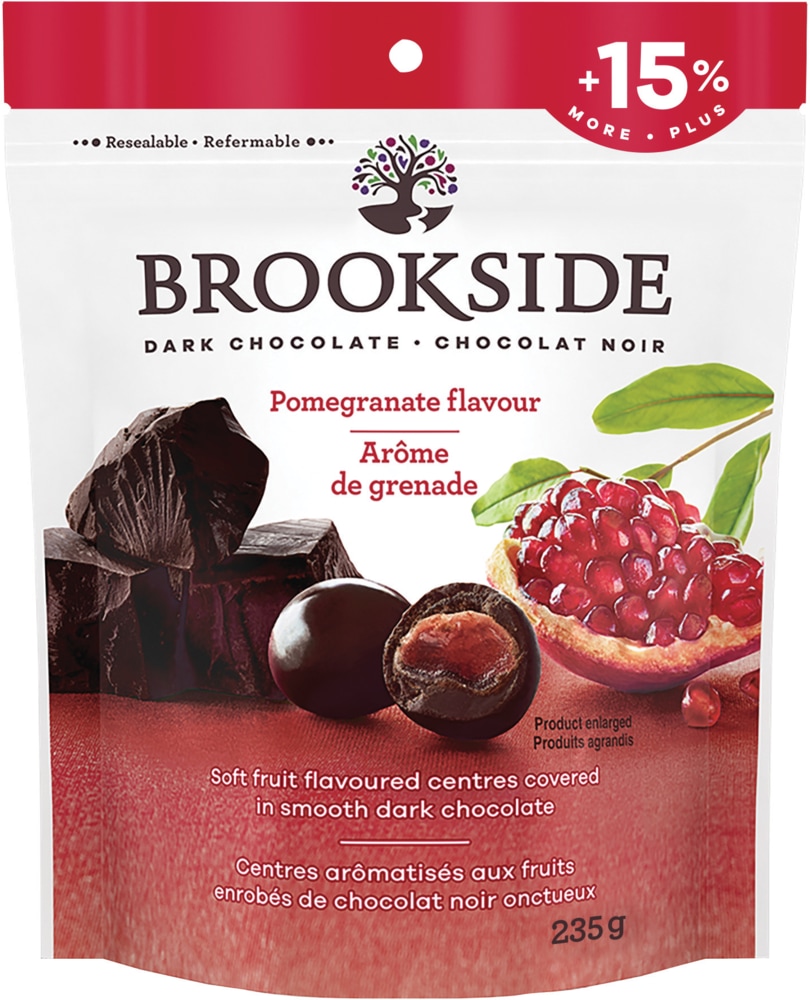 Brookside Dark Chocolate Pomagranate, 235-g | Canadian Tire
