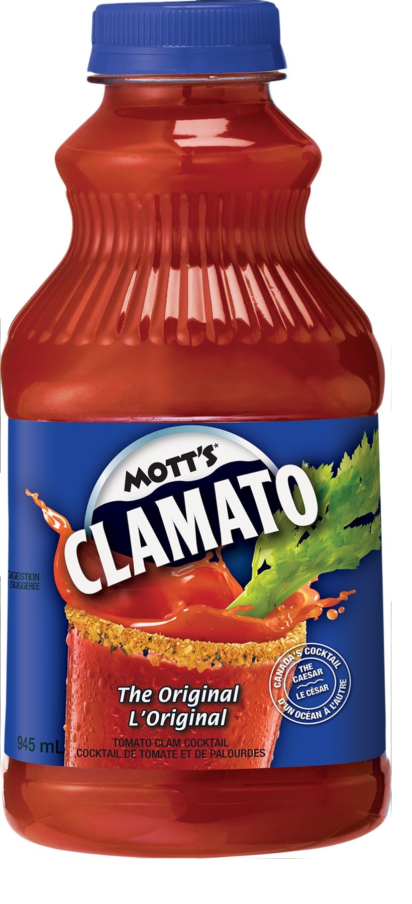 Mott's Clamato The Original Tomato Clam Cocktail Juice, 945-mL ...