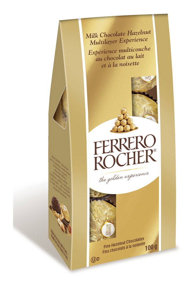 Chocolats au lait aux noisettes Ferrero Rocher, paq. 8 | Canadian Tire