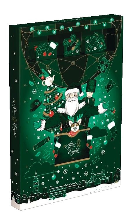Nestle After Eight Mint Dark Chocolate Holiday Advent Calendar, 199-g ...
