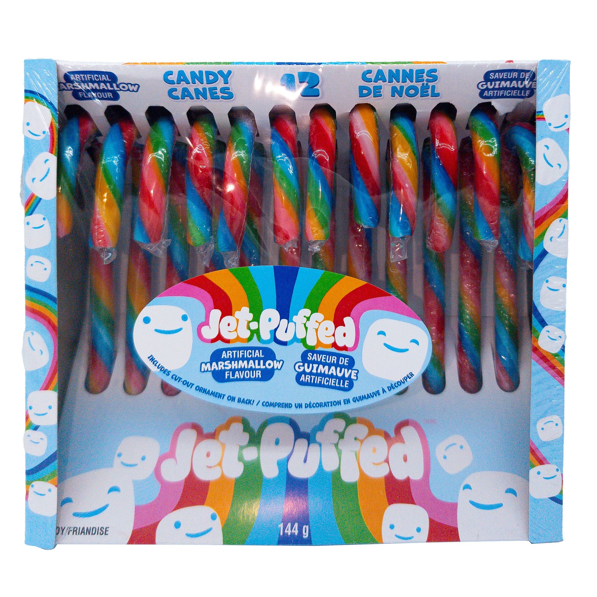 Jet Puffed Candy Canes, 12-pk | Canadian Tire