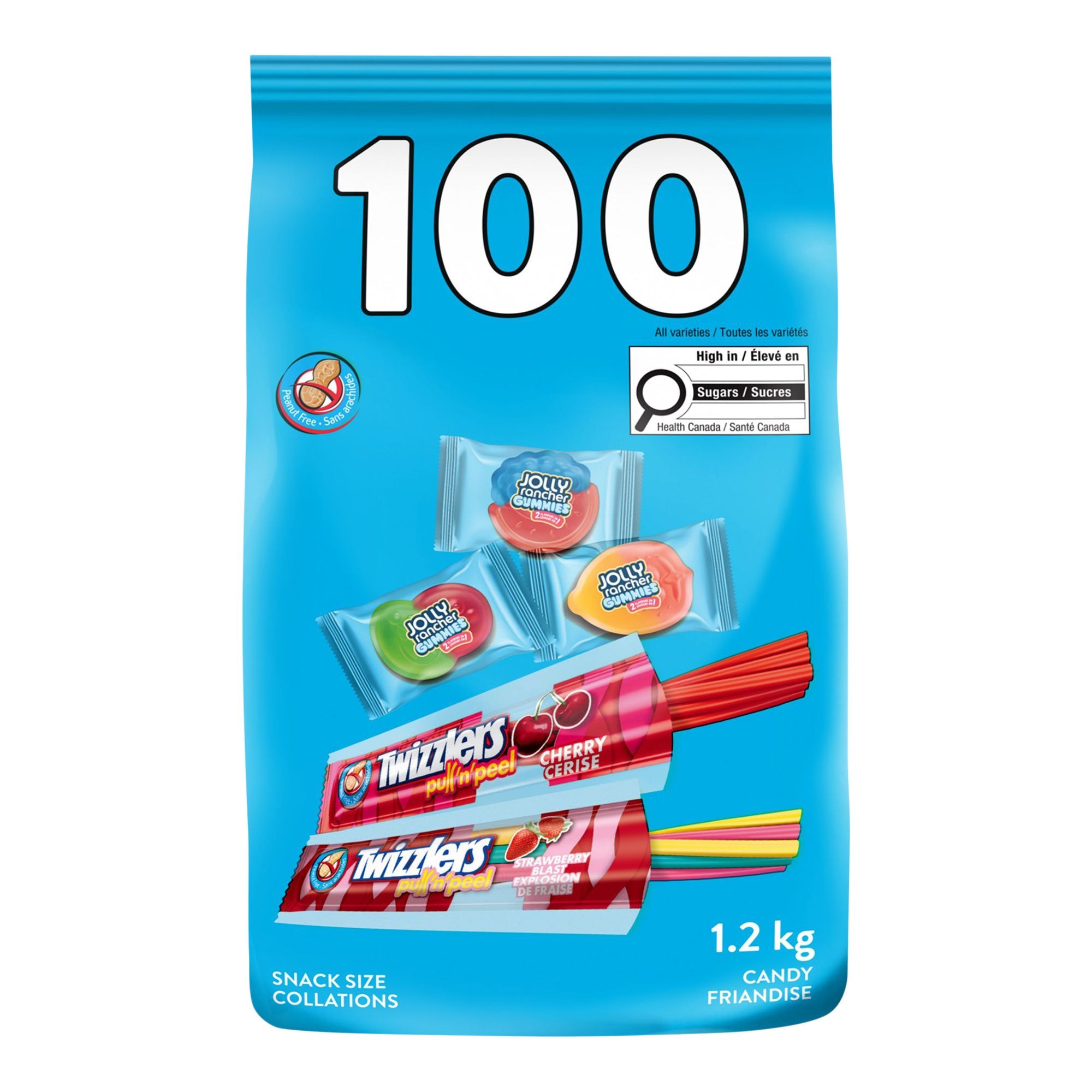 Hershey Assorted Twizzler & Jolly Rancher Soft Candy Mix, 100-ct | Canadian Tire