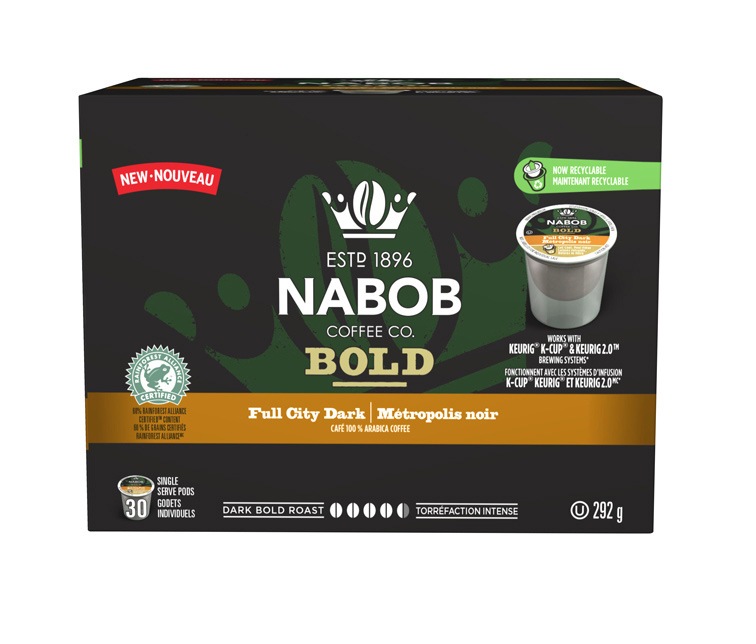 Nabob Bold Full City Dark K-Cup Pods, 30-pk | Canadian Tire