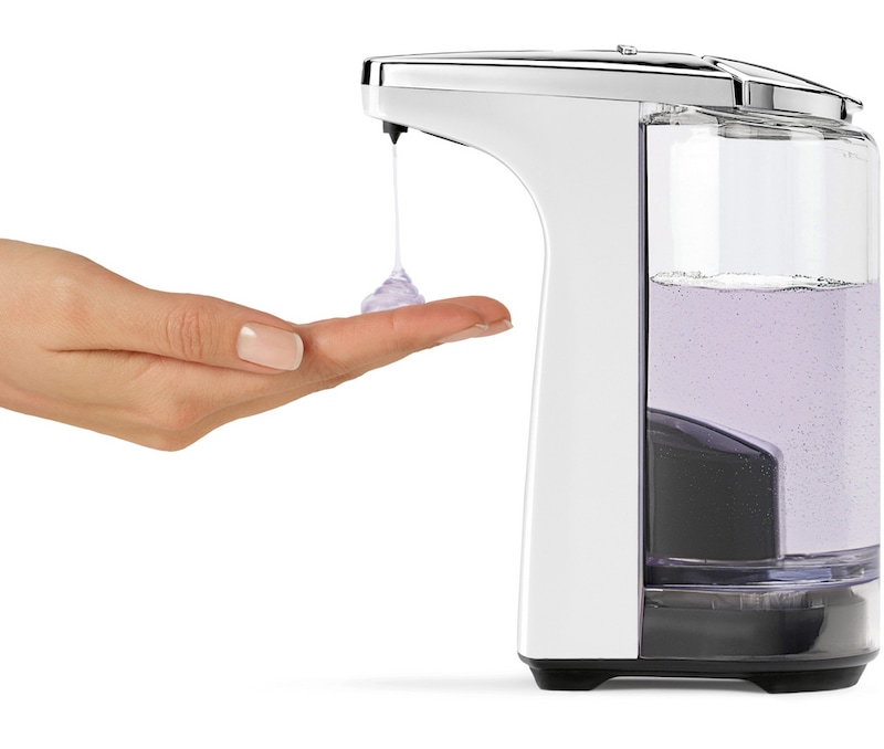 Simplehuman Battery Operated Automatic Soap Dispenser, 237-ml ...