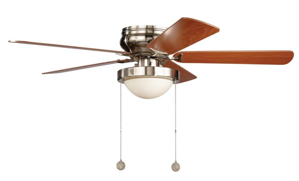 NOMA Rio Brushed Nickel Ceiling Fan, 5-Blade, 42-in | Canadian Tire